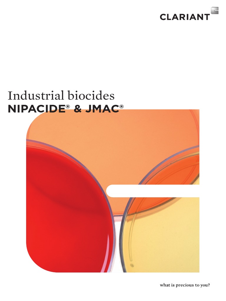 Clariant Brochure Nipacide JMAC Industrial Biocides 2015 EN | PDF ...