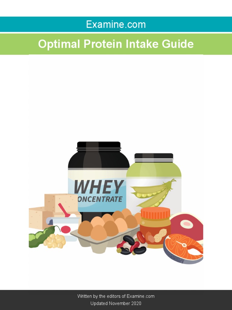 Examine Optimal Protein Intake Guide 2020 | PDF | Dieting | Obesity