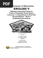 English 9 Q2 Module 5 | PDF | Narrative | Learning