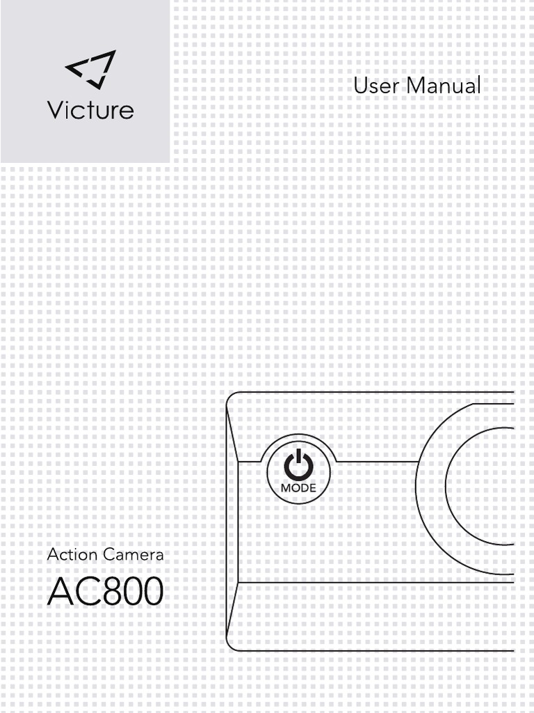 AC800 | PDF | Hdmi | Cámara