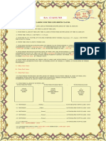 Live Life Claim Blank Template | PDF