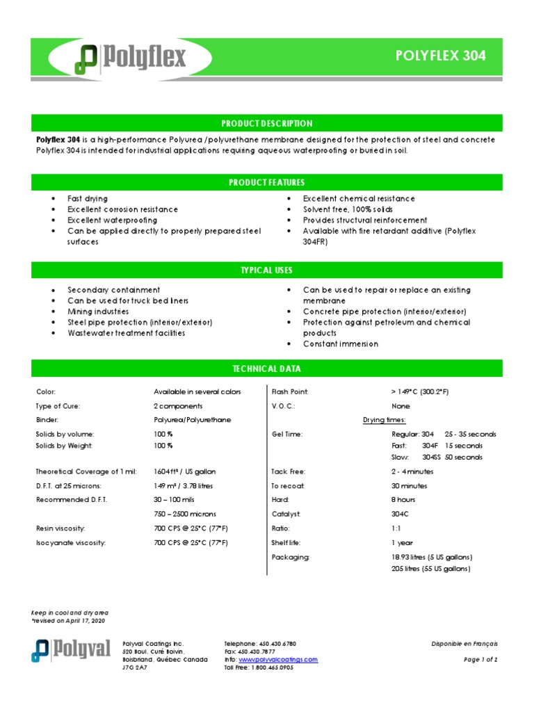 Polyflex 304 English | PDF | Solubility | Solvent