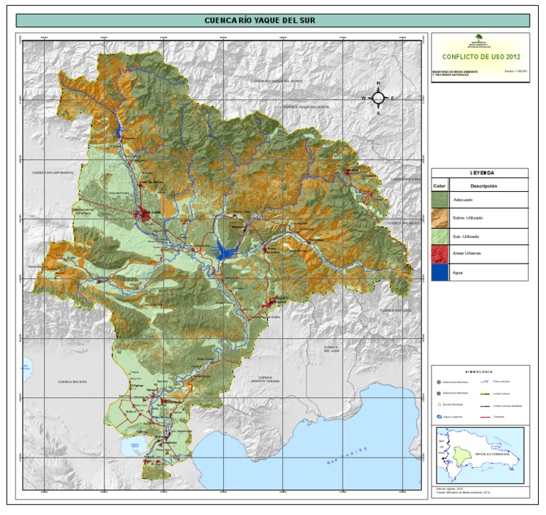 Cuencas y Ríos de la República Dominicana | PDF | Naturaleza
