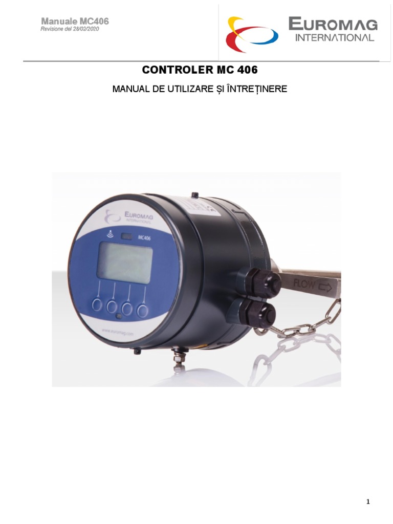 Manual - Controler MC406 PDF | PDF