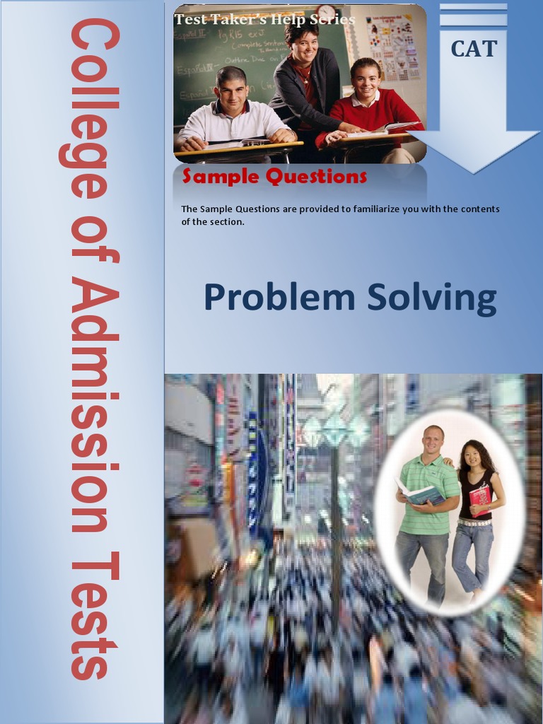 Problem Solving: Sample Questions | Download Free PDF | Area | Length