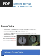 Safe Distance Calculation Hydrotest | PDF | Technology & Engineering