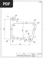 2D Practice | PDF | Auto Cad | Autodesk