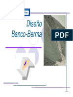 Banco, Berma, Talud Final, Talud | PDF | Minería | Material explosivo