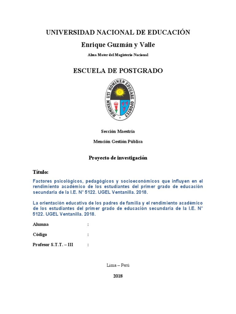 Caratula e Indice | PDF | Método científico | Metodología