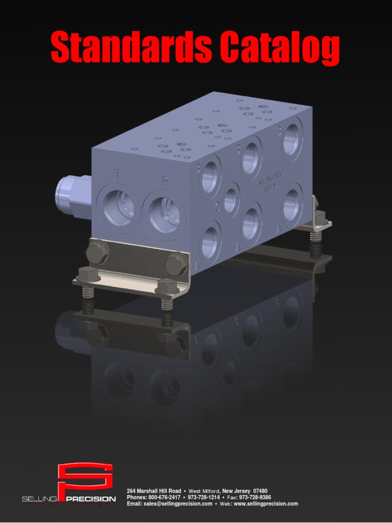 Standards Catalog from Selling Precision, Inc. providing specifications ...
