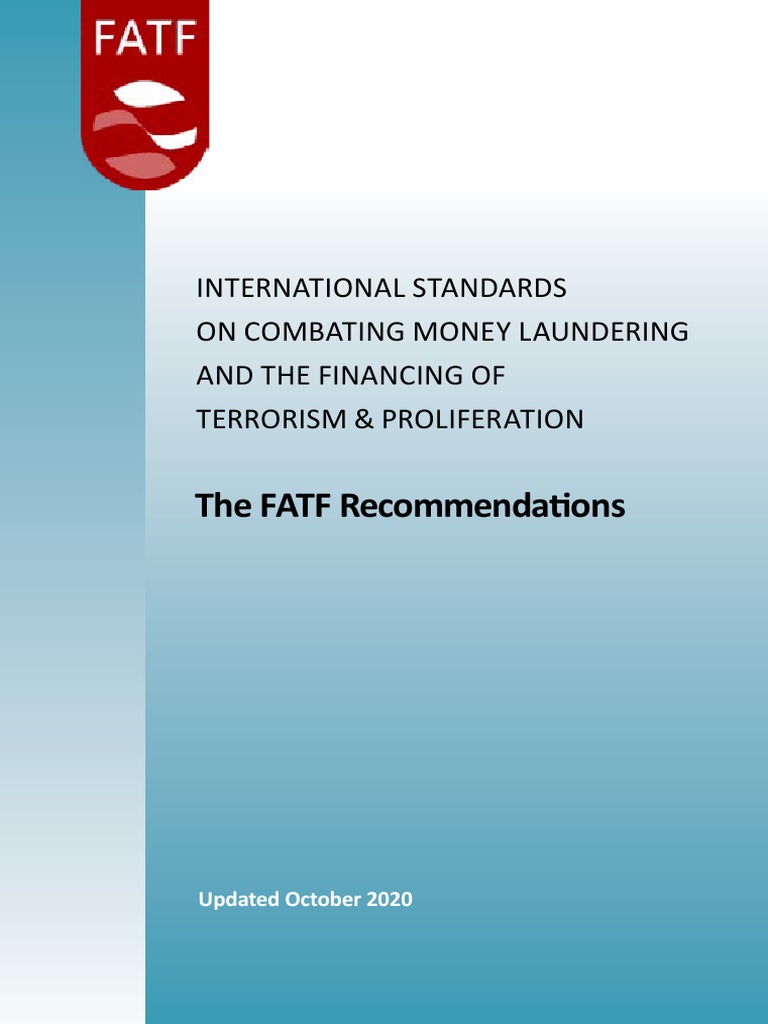 FATF Recommendations 2020 | PDF | Terrorism Financing | Money Laundering