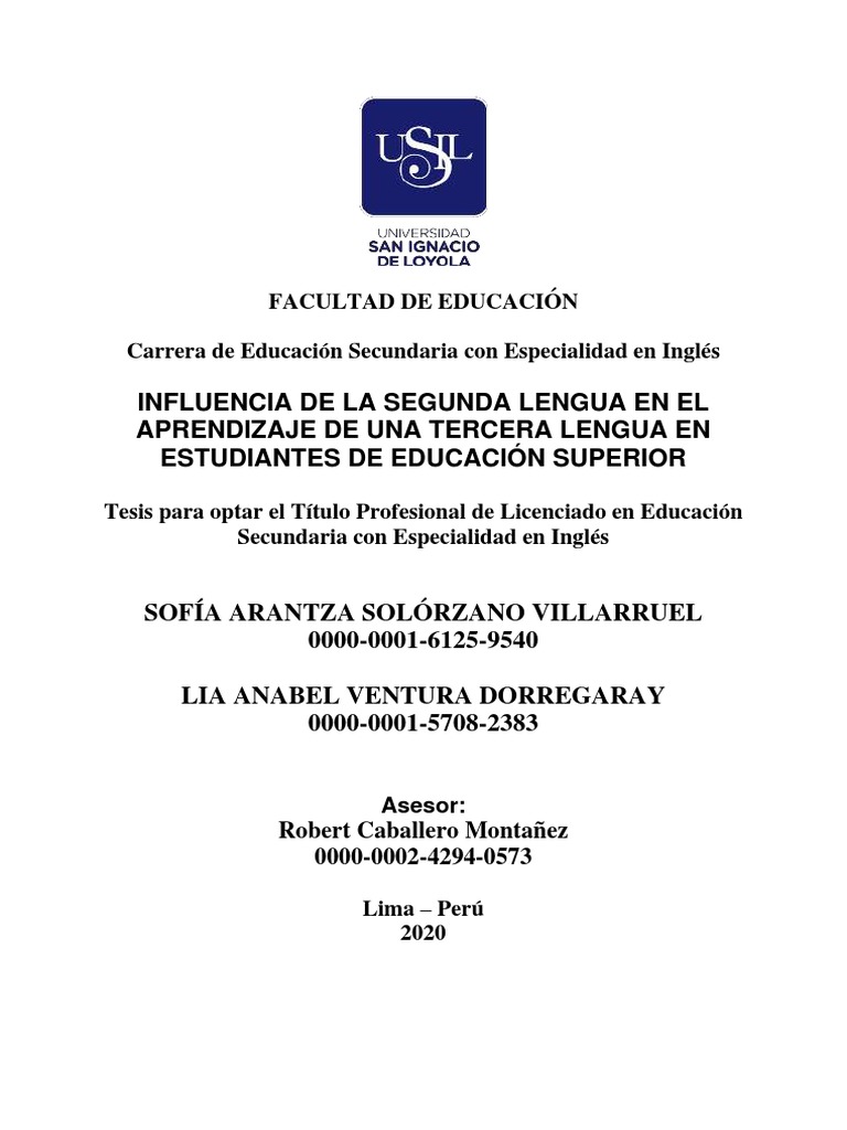 Aprendizajes de Una Segunda Lengua | Descargar gratis PDF | Multilingüismo | Segundo lenguaje