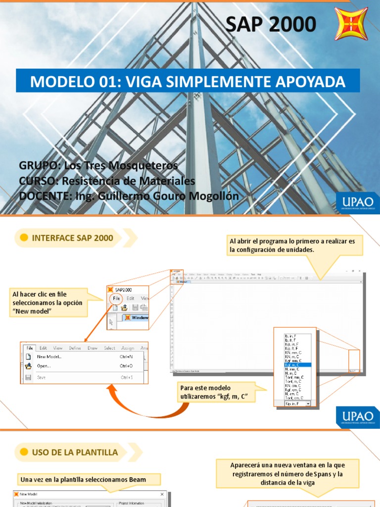 Viga Simplemente Apoyada-AGUIRRE | PDF | Ingeniería mecánica