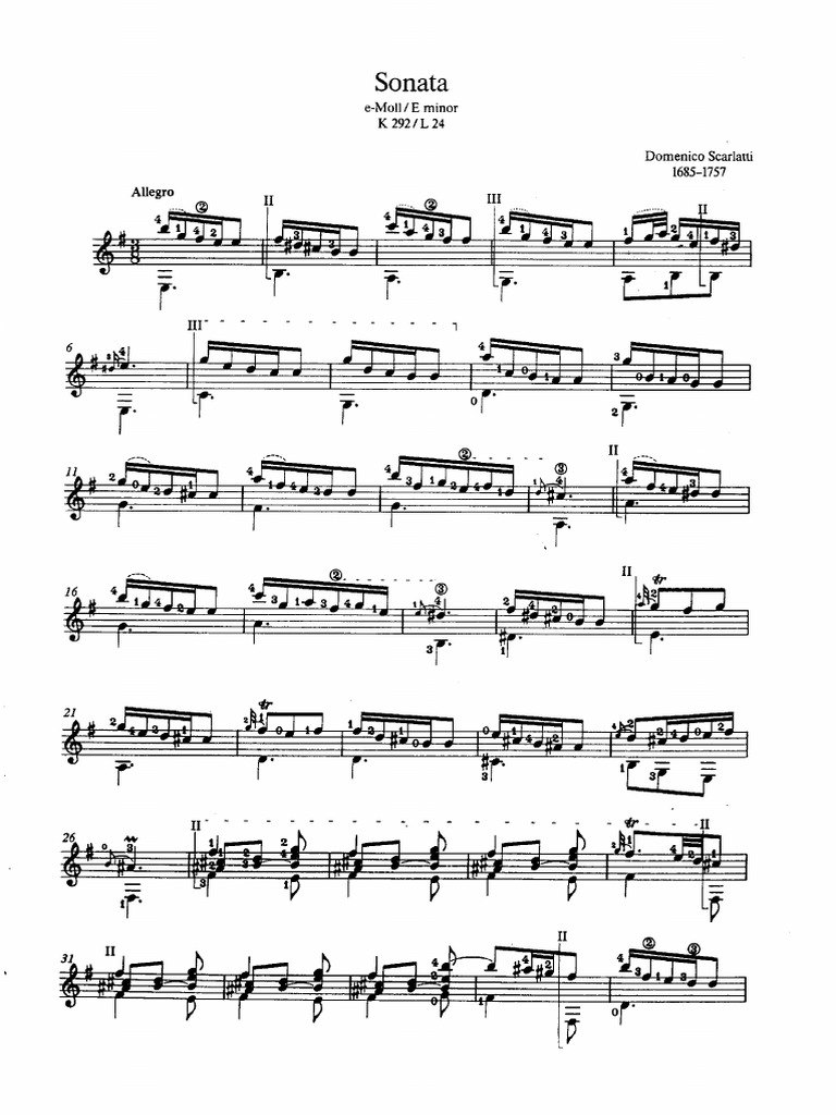 Domenico Scarlatti 4 Sonatas Manuel Barruecopdf - Compress PDF | PDF