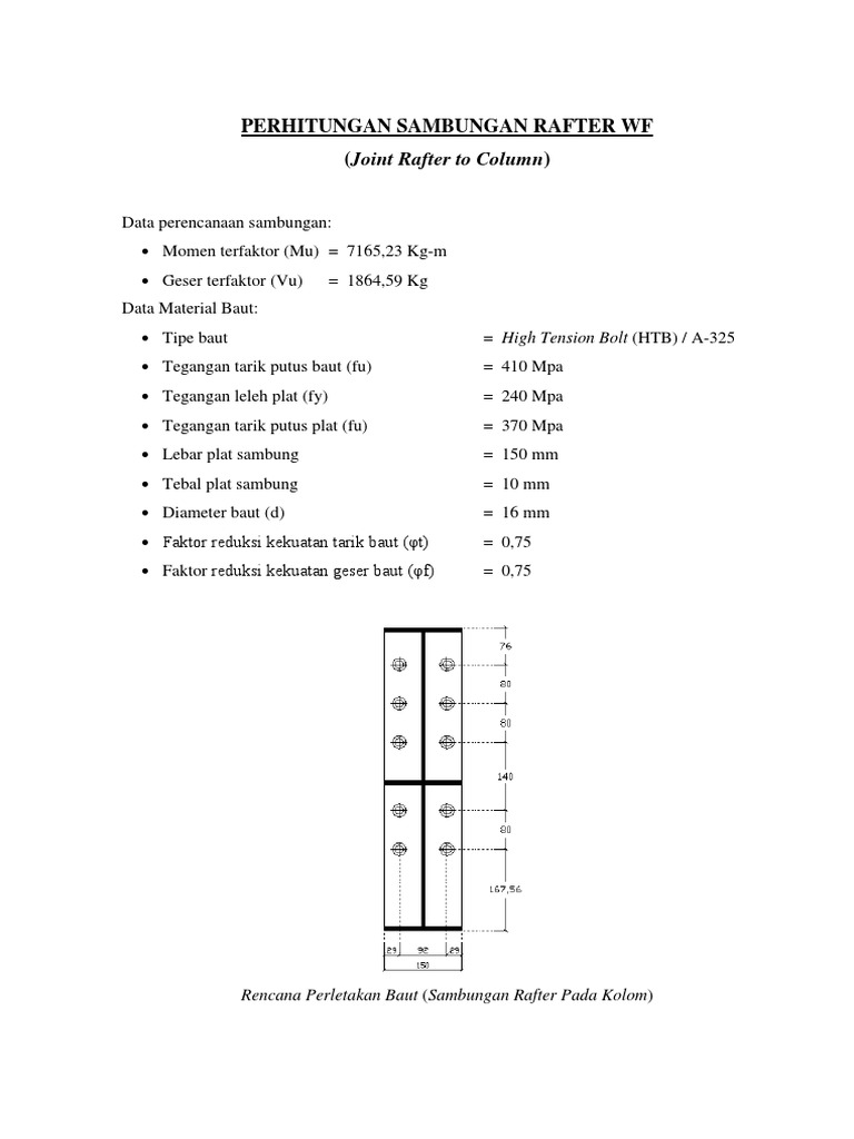 09-Sambungan Rafter 1 | PDF