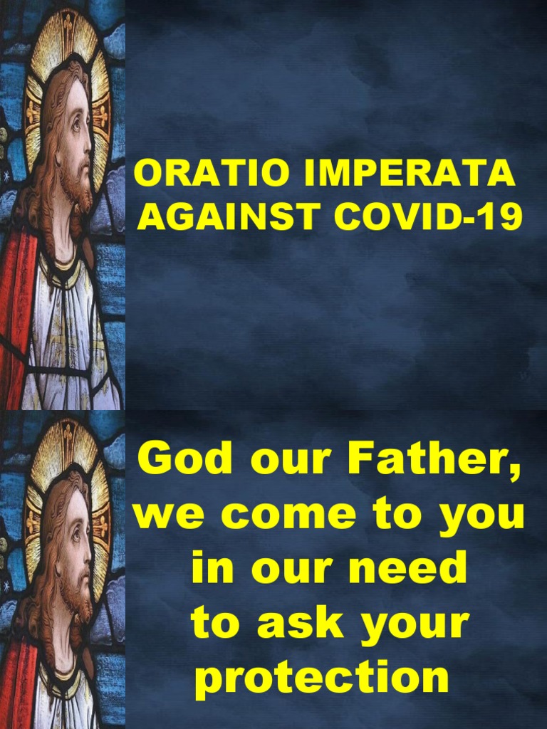 2 Oratio Imperata Against Covid 19 English | PDF