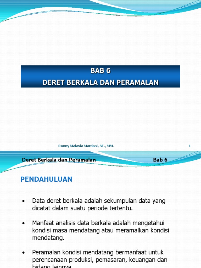 Statistika Bab 06 - mhs-3 PDF | PDF
