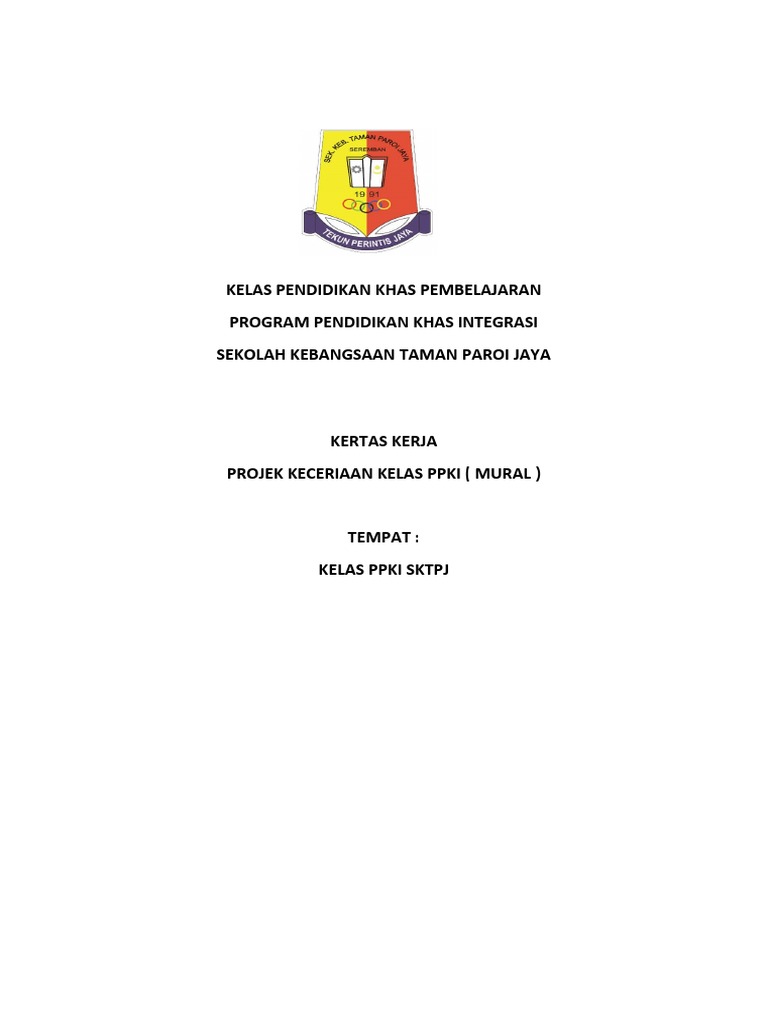 Kertas Kerja Mural Ppki | PDF