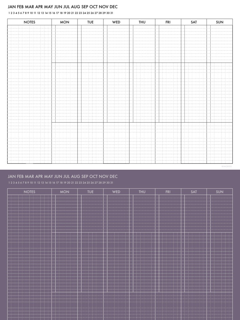 Notes MON TUE WED THU FRI SAT SUN: @imgriss | PDF