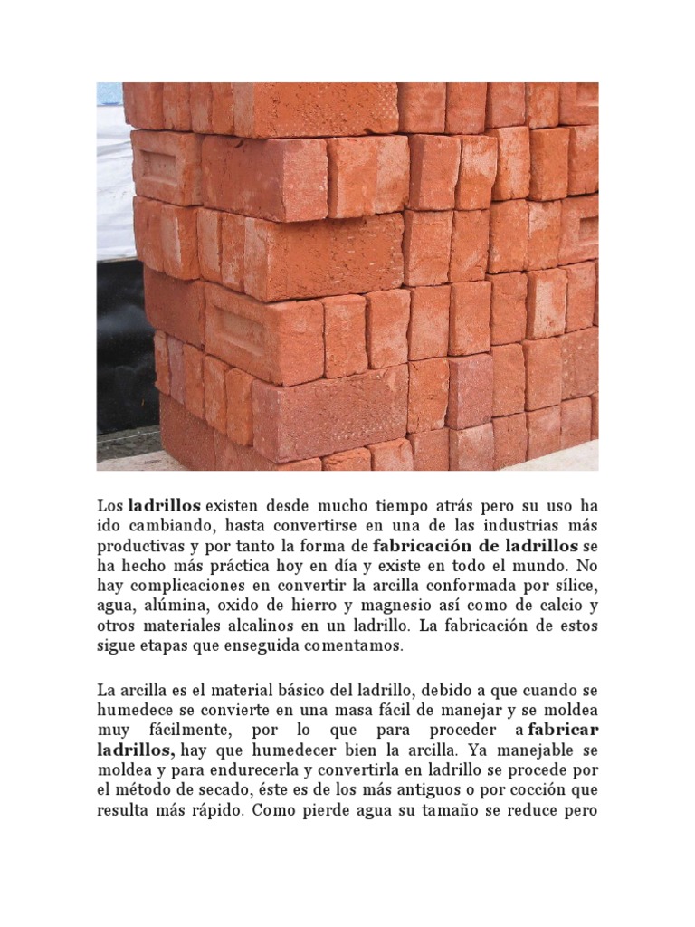 Tabique | PDF | Ladrillo | Arcilla