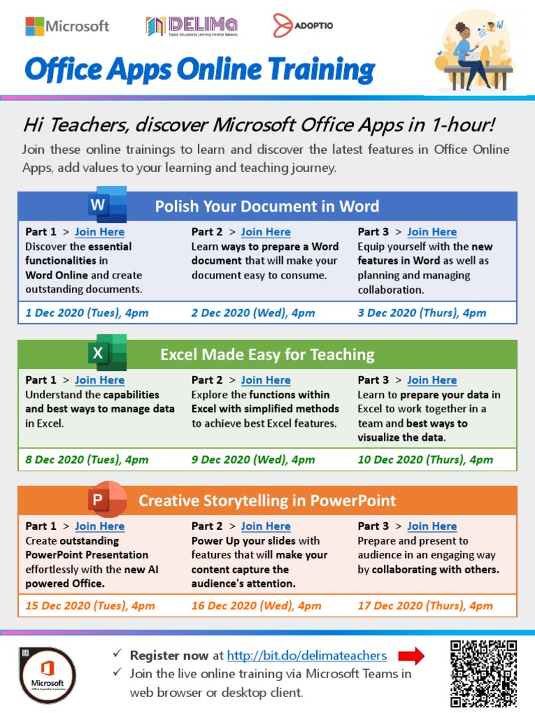 EDM - DELIMa Office Training For Teachers v3 | PDF