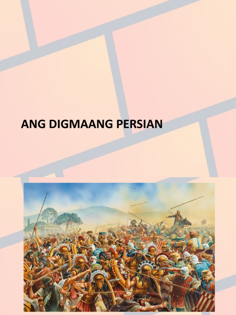 Digmaang Persian | PDF