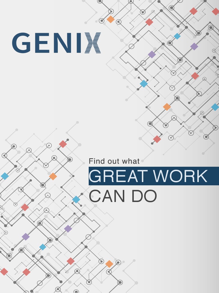 Genix Corp Brochure | PDF | E Commerce | Analytics