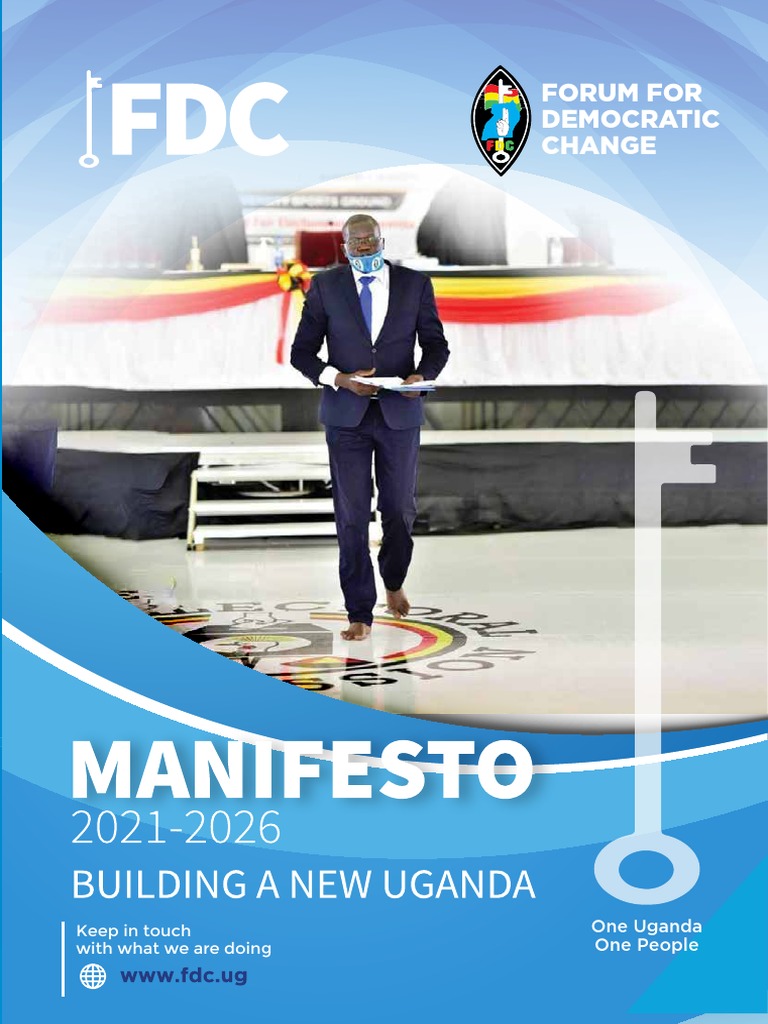 FDC Manifesto | PDF | Uganda | Elections