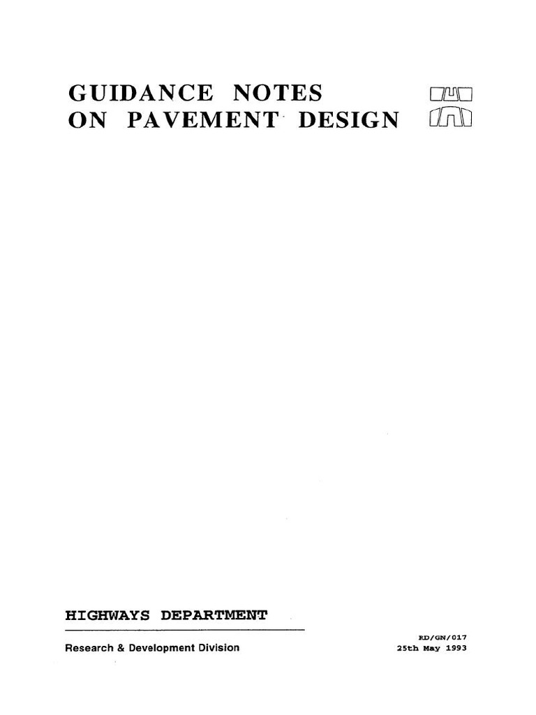 Hong Kong Highway Guidance Note 17 PDF | PDF