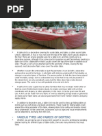 Lesson 12 Table Skirting | PDF | Skirt | Clothing