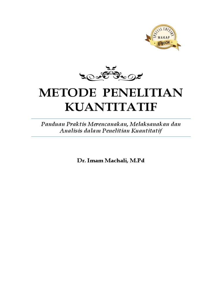 0000-BUKU METOPEN KUANTITATIF - Ok PDF | PDF | Sains & Matematika