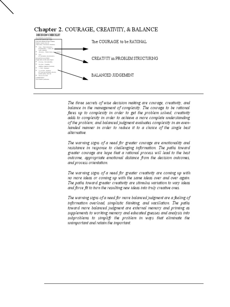 Chapter 2 | PDF | Decision Making | Rationality