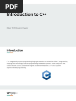 LPU - Object Oriented Programming Using C++ - Internship: Six Weeks Summer Training | PDF | C++ ...