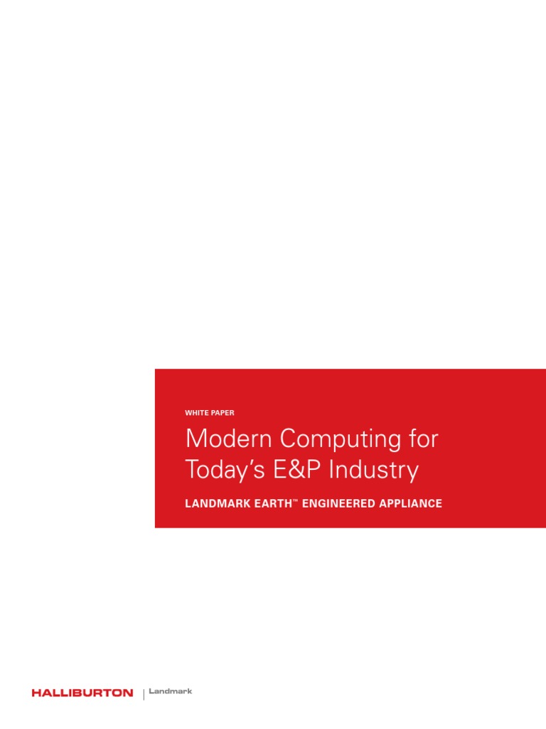 Landmark Earth Engineered Appliance Whitepaper | PDF | Virtualization ...