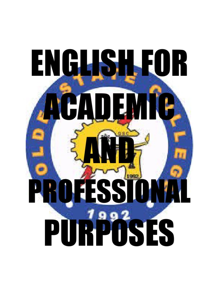 English For Academic and Professional Purposes | PDF | Sic | Human ...