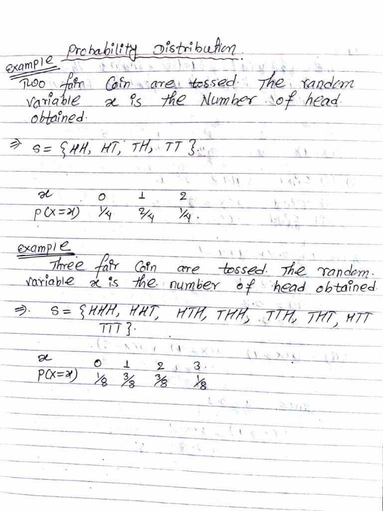 Probability Distribution Pdf Pdf Probability Distribution Random