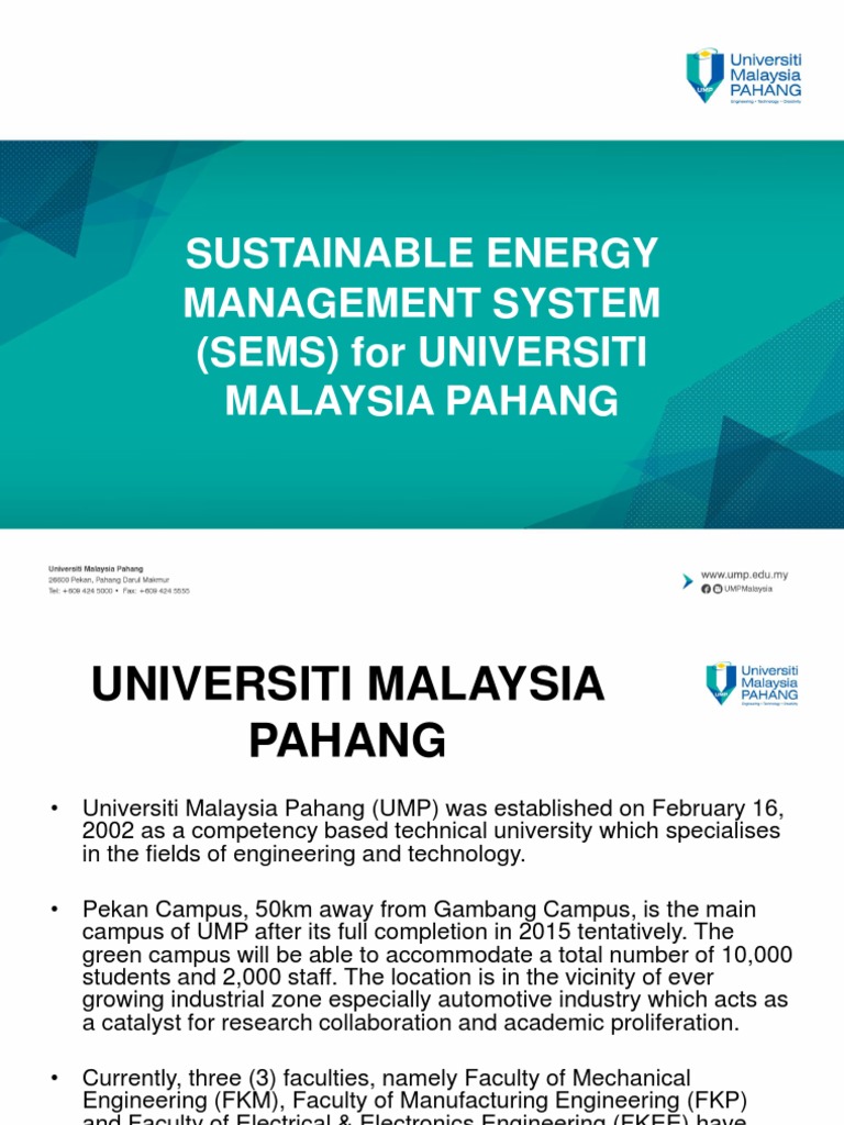 A Roadmap for Establishing a Sustainable Energy Management System at ...