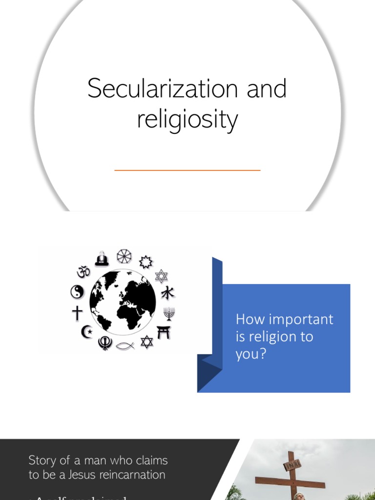 Secularization and Religiosity | PDF