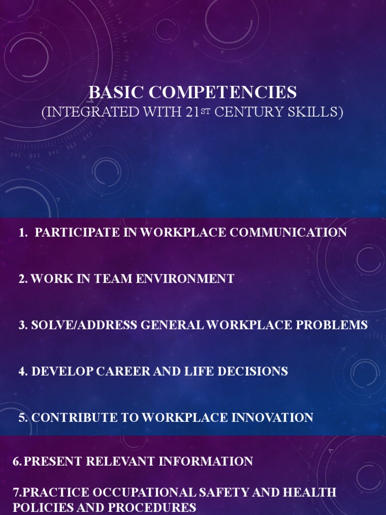 21st Century Basic Competencies Guide | PDF