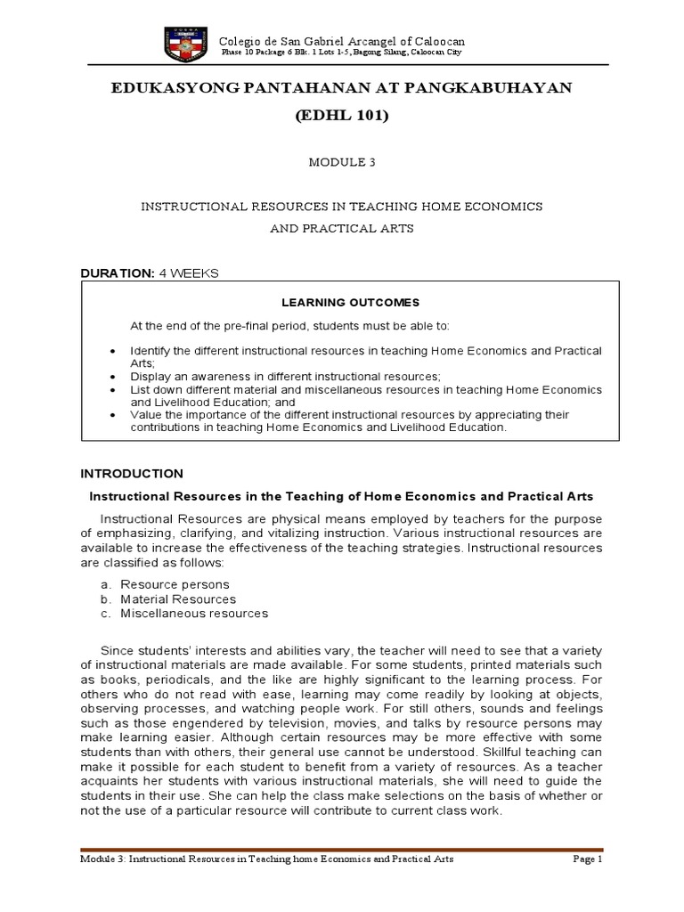 Teaching Resources for Home Economics | PDF | Poster | Books