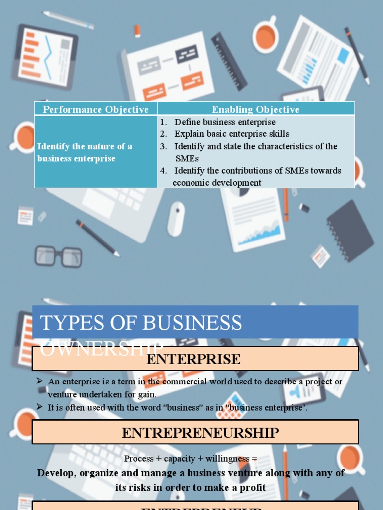 Nature of A Business Enterprise | PDF | Small And Medium Sized ...
