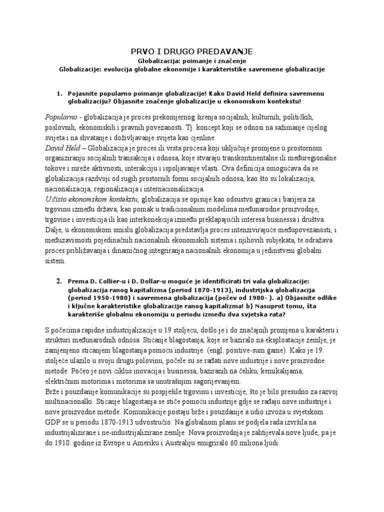Globalna Skripta Prva Parc 1 | PDF
