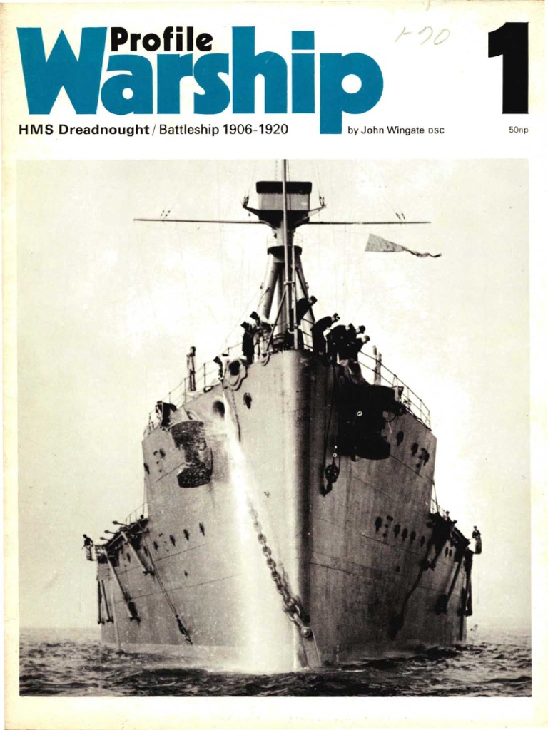 Warship Profile 001 - HMS Dreadnought - Battleship 1906-1920 PDF | PDF ...