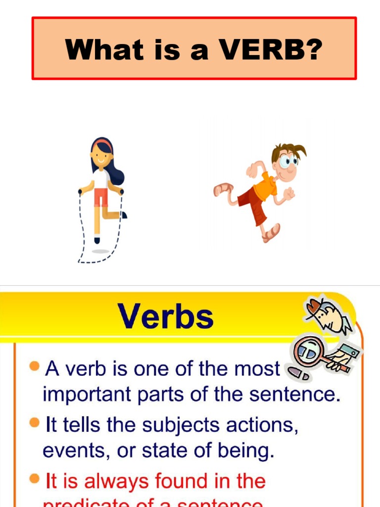 What Is A VERB | PDF