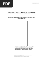 MIL-STD-105E Sampling Plans Overview | PDF | Sampling (Statistics ...