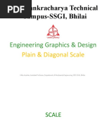 Engineering Graphics Scale Problems | PDF | Length | Units Of Measurement