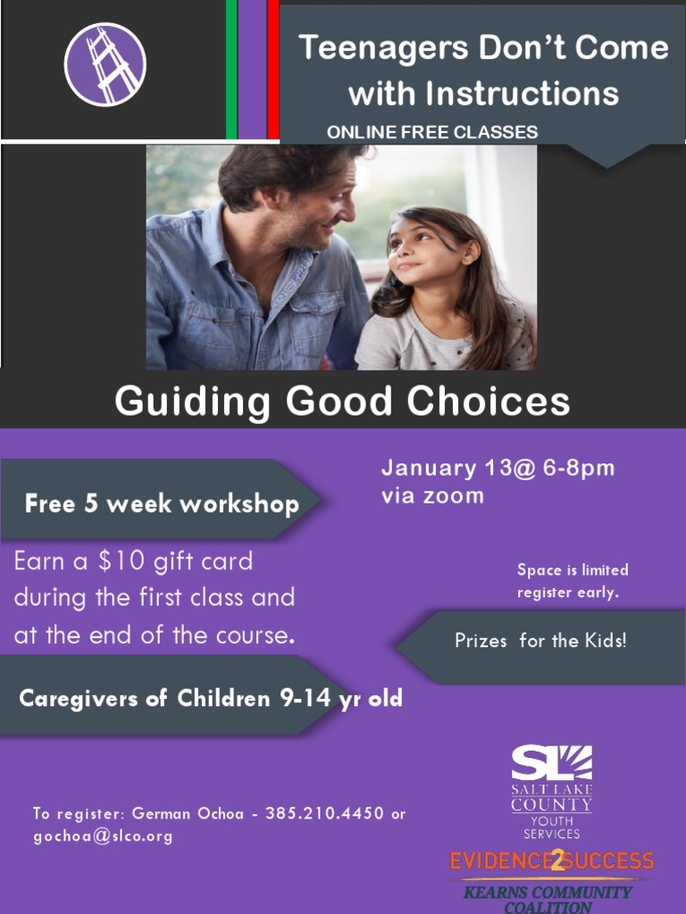 Guiding Good Choices: Teenagers Don't Come With Instructions | PDF