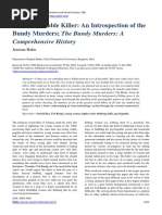 Case Study of Ted Bundy | PDF | Forensic Science | Offender Profiling