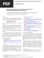 ASTM D446 - 12 (17) - Standard Specifications and Operatin Instructions For Glass Capilary ...