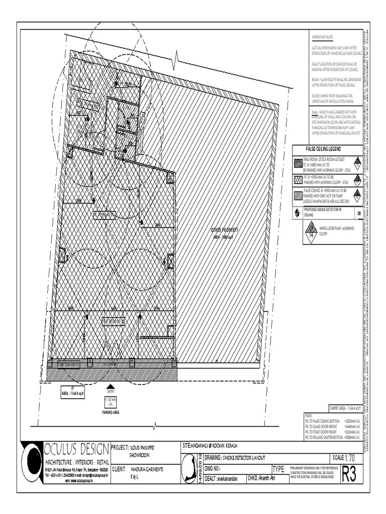 Smoke Detector Layout | PDF | Structural Engineering | Economic Sectors